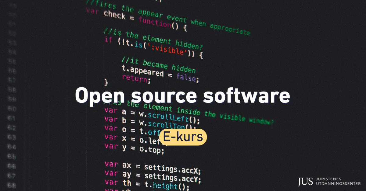 Open source software - JUS